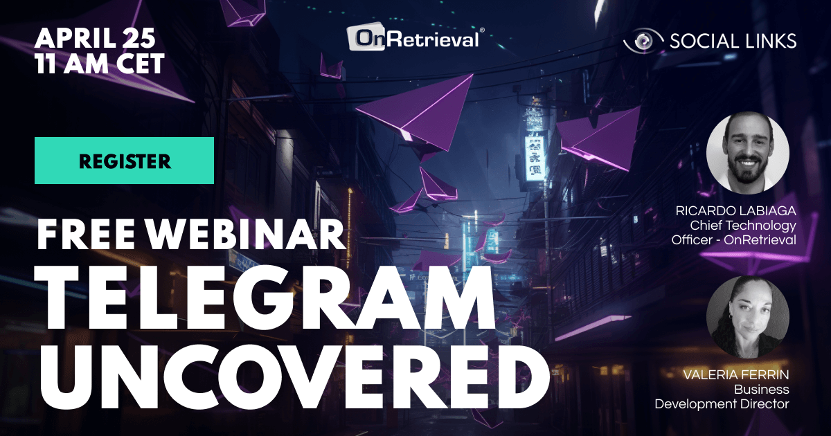 [Free Webinar] Using Telegram to Boost Investigations